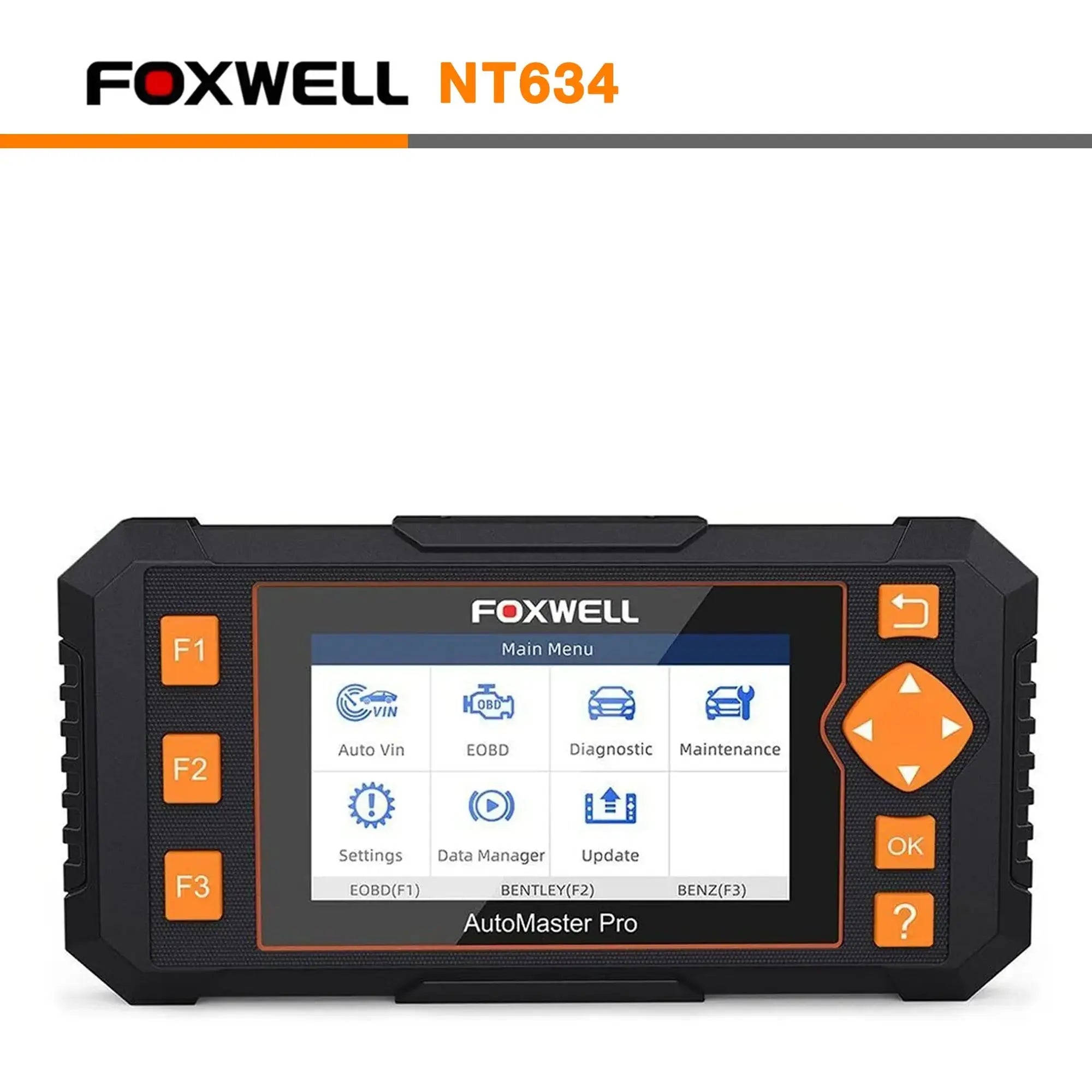 Foxwell Scanner NT634 Obd2 Scan Tool Automotive Code – FairTools
