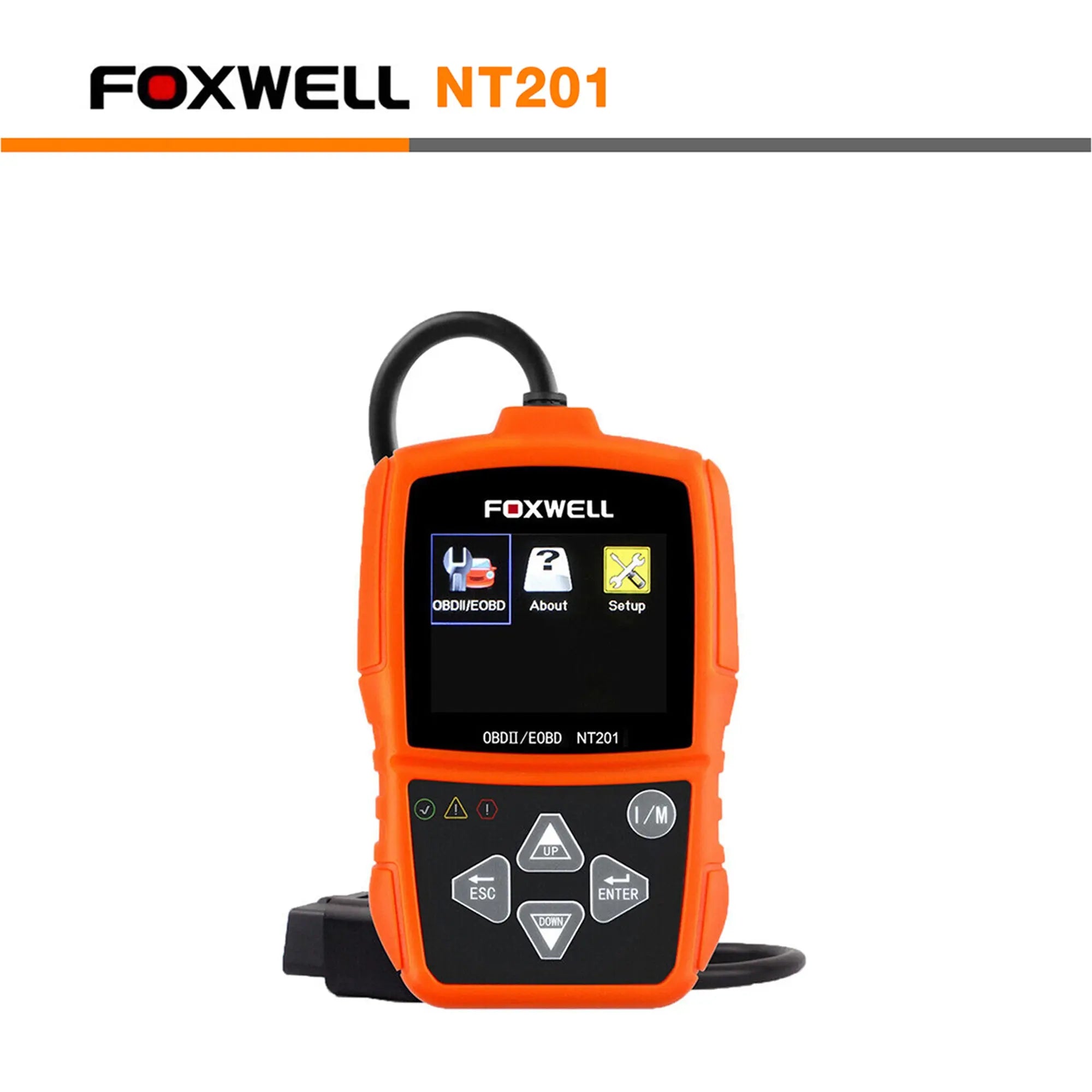 Foxwell NT201 OBD2 Auto Scanner Automotive OBD Code Reader - Best ...