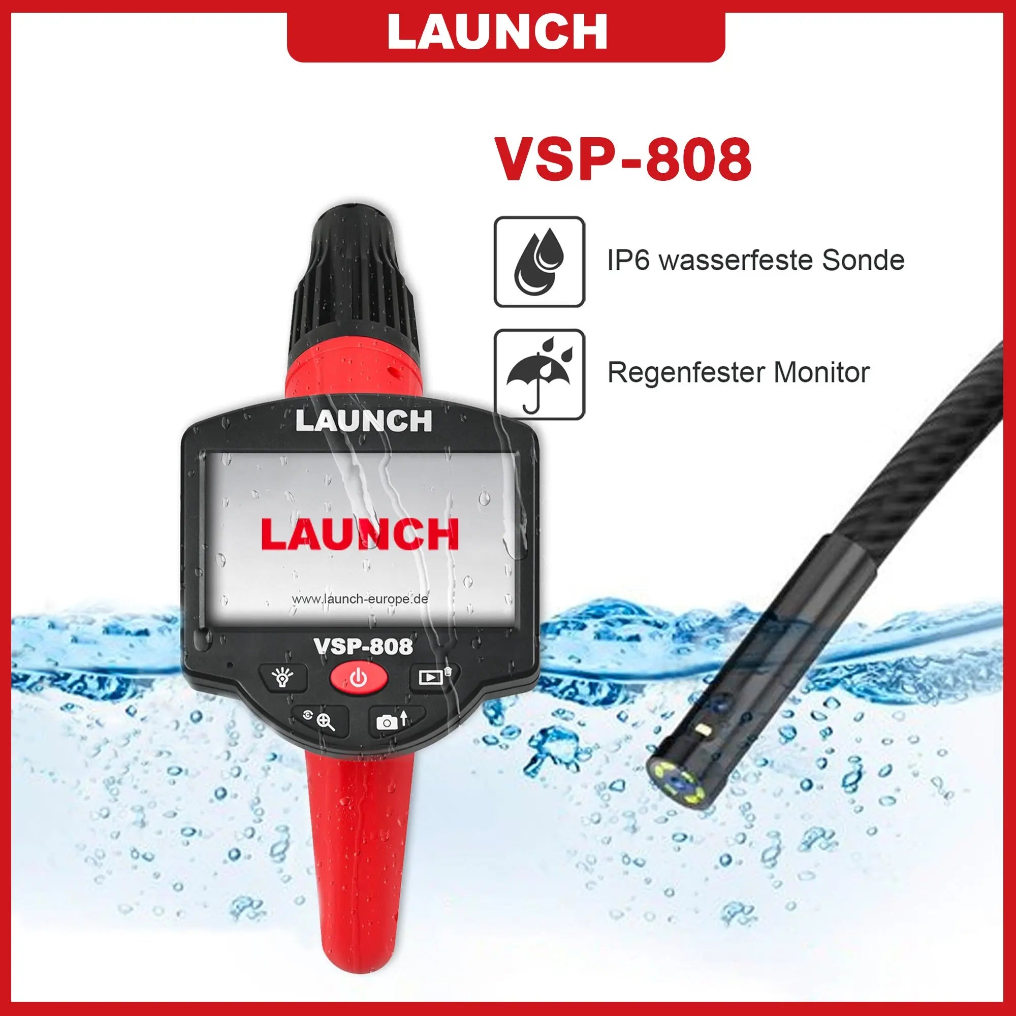 Launch VSP-808 Digital Videoscope Inspection Camera – FairTools