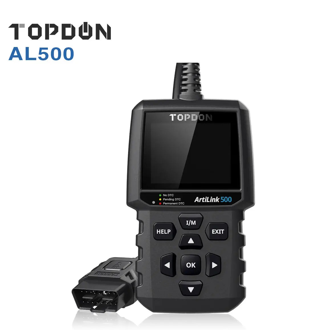 Topdon AL500 OBD2 Scanner Code Reader Car Diagnostic Tool with 10 OBD2 ...